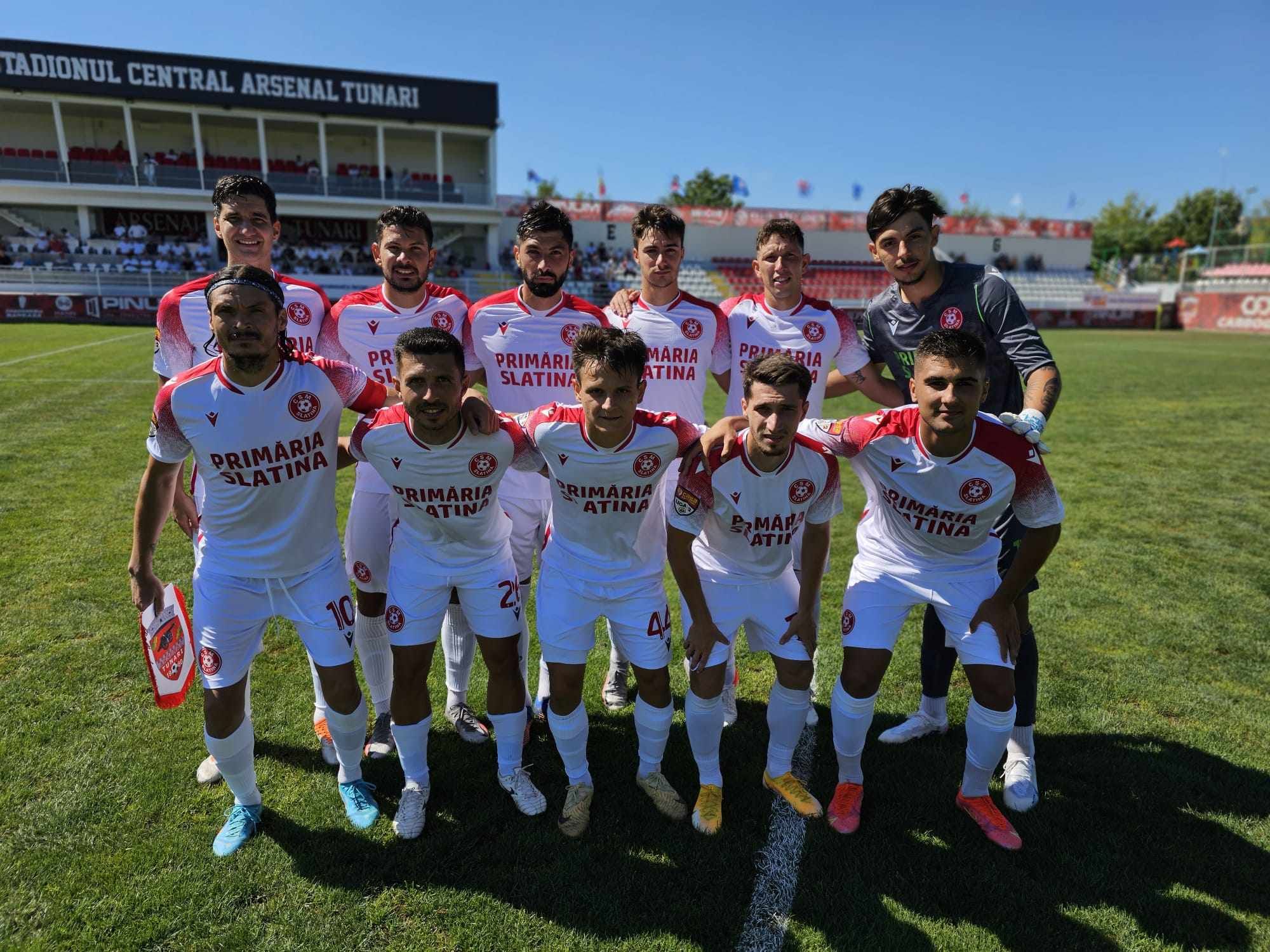 CSM Slatina, victorie clară pe terenul celor de la CS Tunari, la debutul în noul sezon al Ligii ...